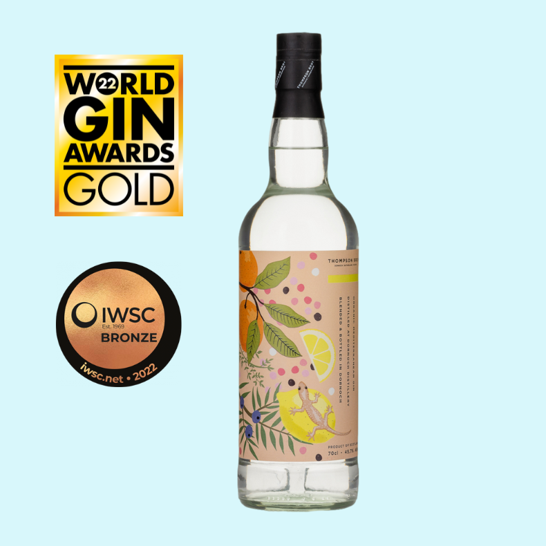 Dornoch Distillery Organic Mediterranean Gin, 70CL, 45.7% ABV ...