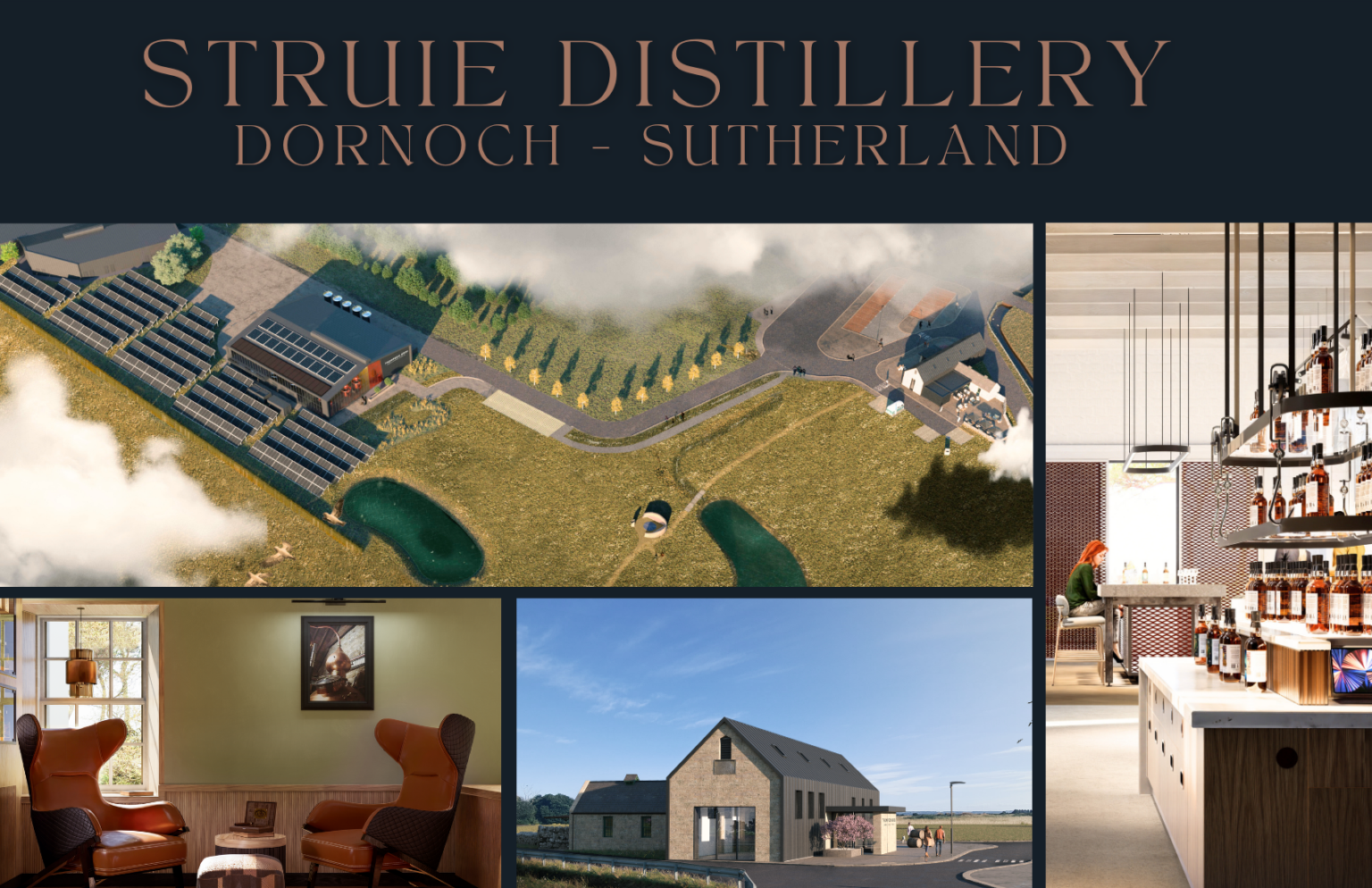 Struie Distillery | Thompson Bros at Dornoch Distillery